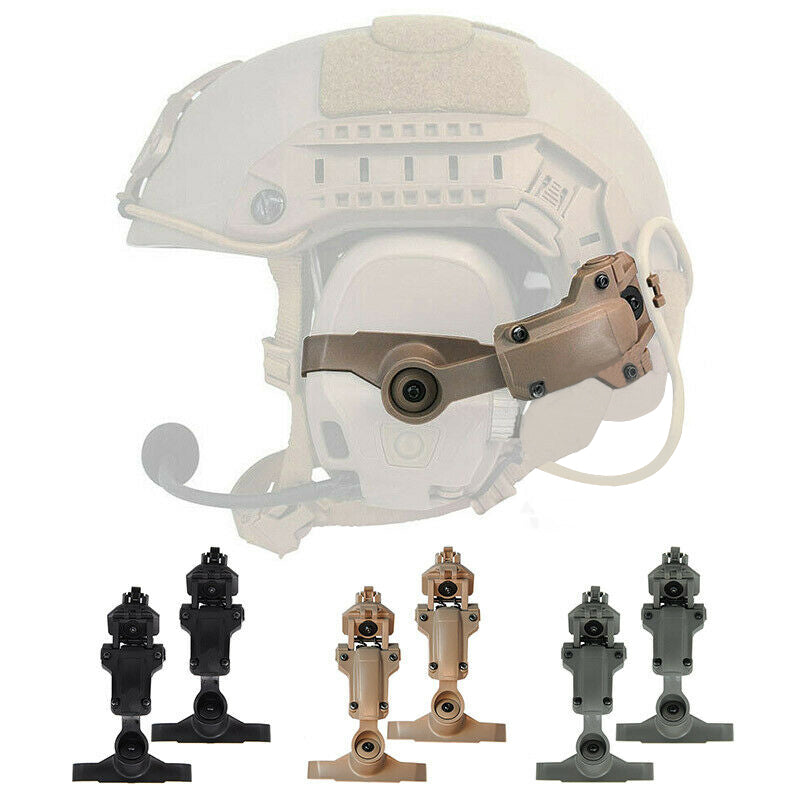 Tactical Helmet Rail Mount Kit J Arm Mount Adapter Connector – tac-junction